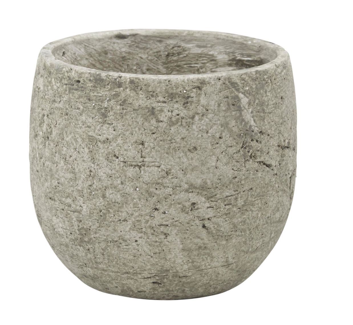Tub Pot 12cm Grey